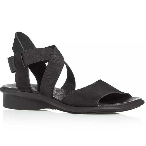 Arche | Shoes | New Arche Womens Satia Sandals Strappy Low Crossed ...
